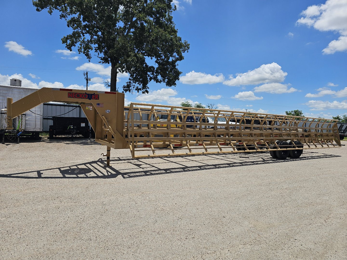 New 2025 Neckover 14 BALE Hay Trailer