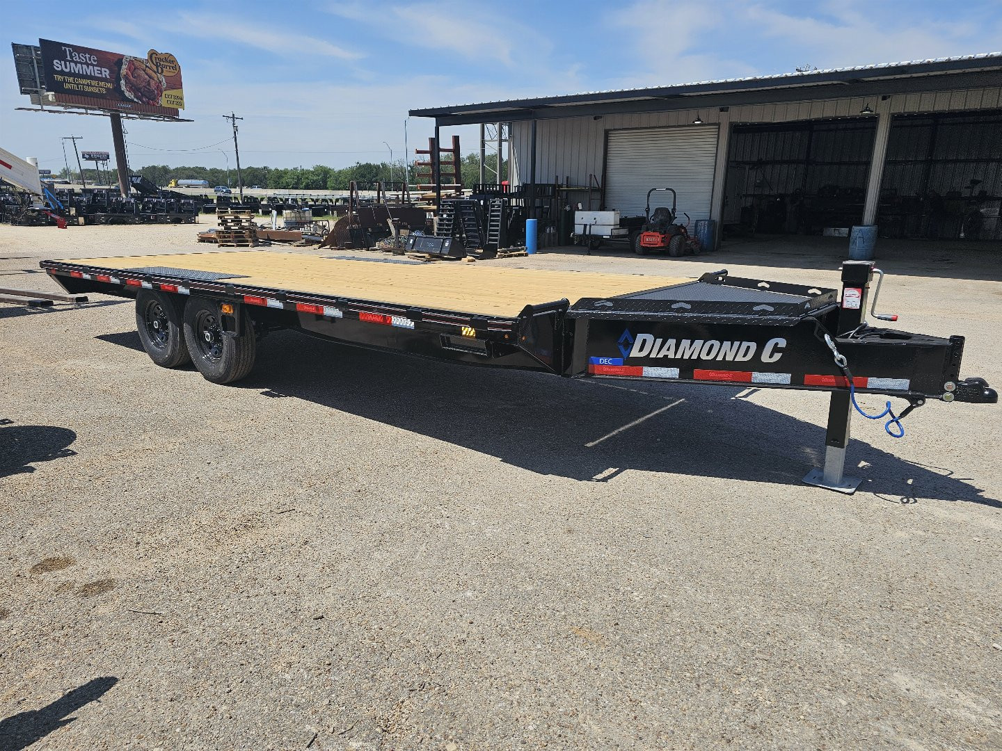 New 2025 Diamond C Trailers DEC207 20X102 Deckover Trailer