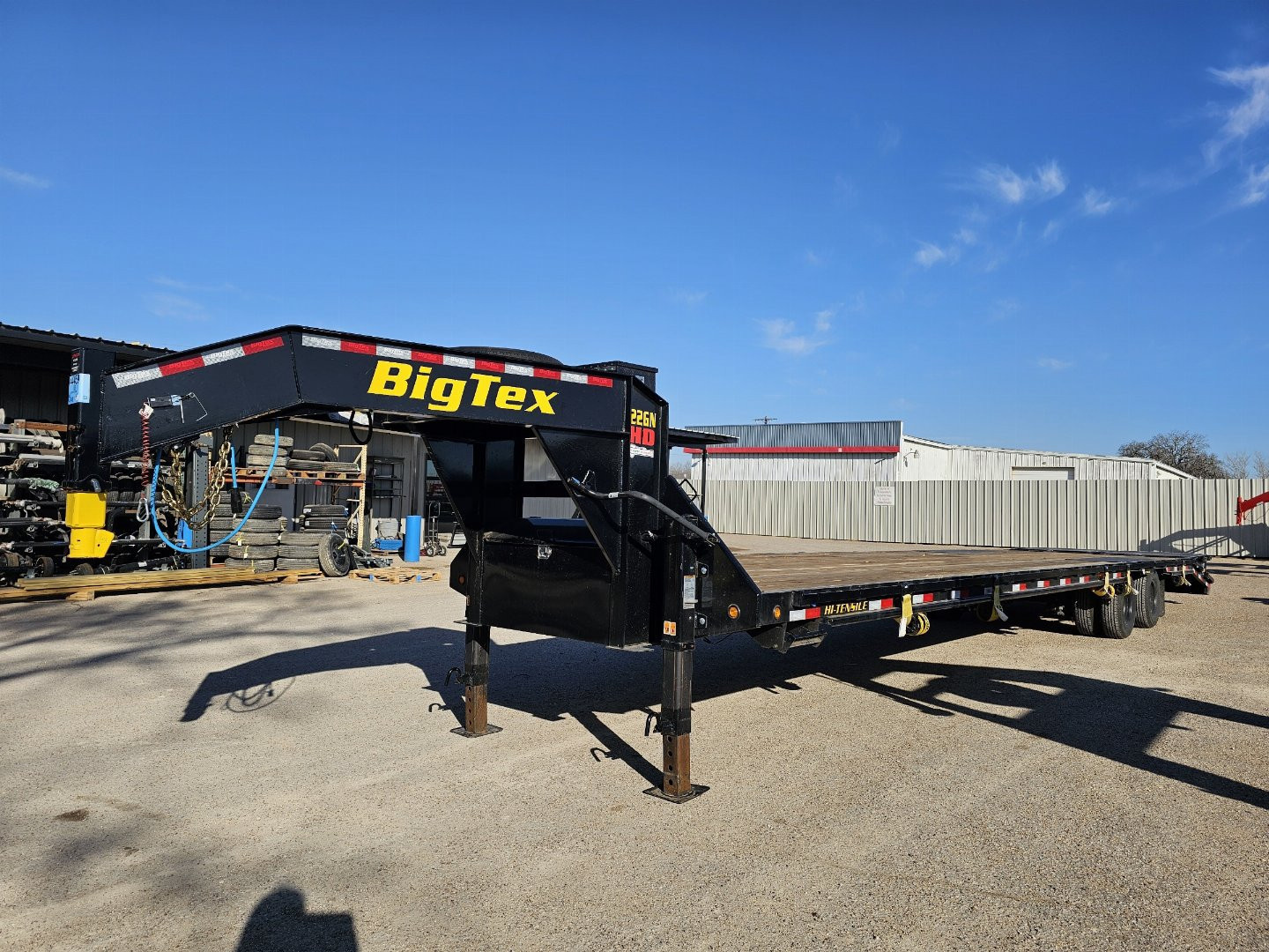 Used 2024 Big Tex Trailers 22GN 102X40 Gooseneck Bodies