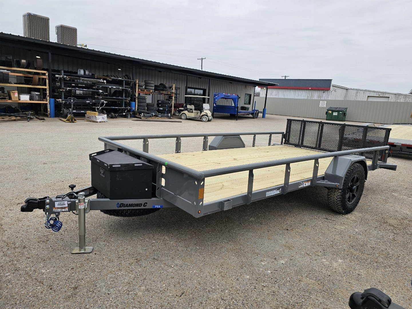 New 2025 Diamond C Trailers PSA135 14X83 Utility Trailer
