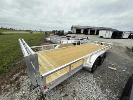 New 2025 H&H Aluminum 82"x20' 7k Rail Side Utility Trailer for sale in ...