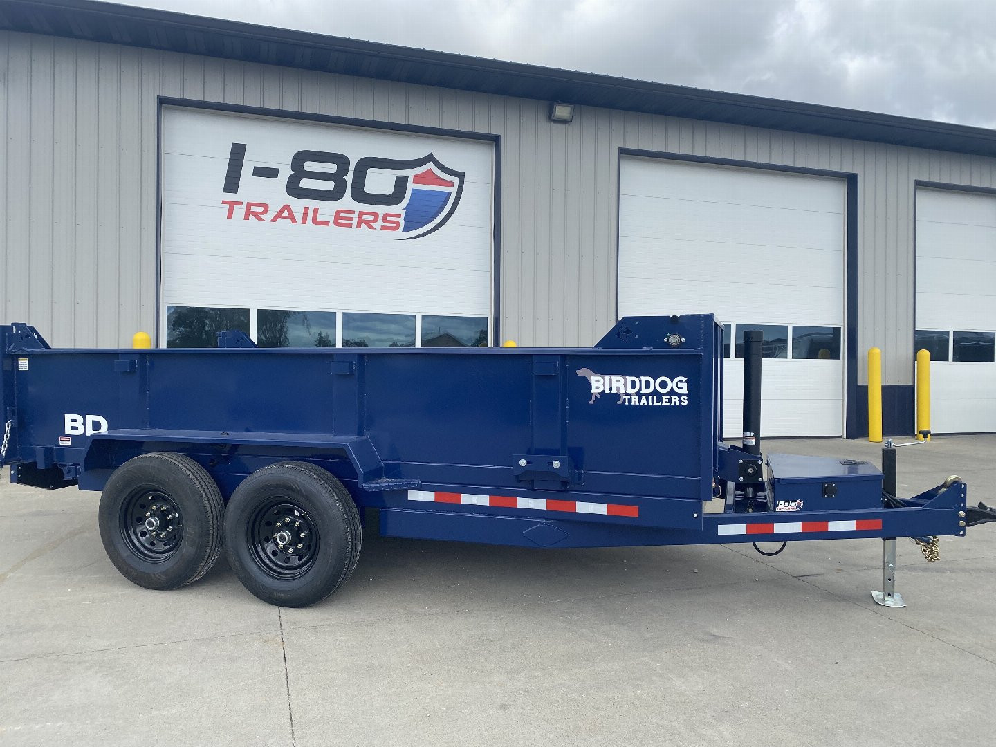 New 2025 Bird Dog 14ft 14k Telescopic Dump Trailer