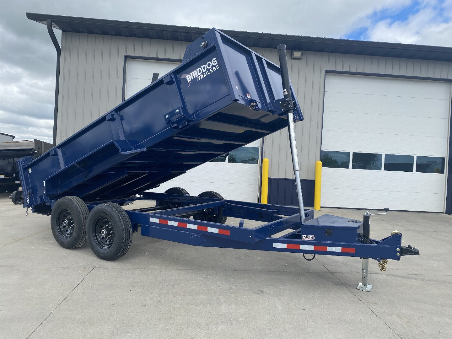 New 2025 Bird Dog 14ft 14k Telescopic Dump Trailer