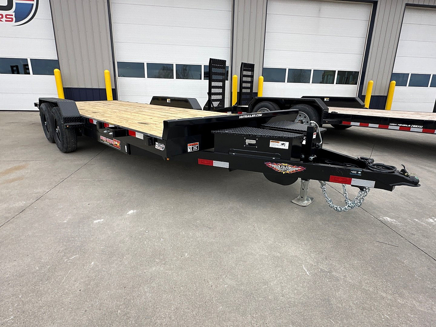 New 2025 H&H 82"x20' 10k Electric Tilt Speed Loader Car Hauler Trailer ...