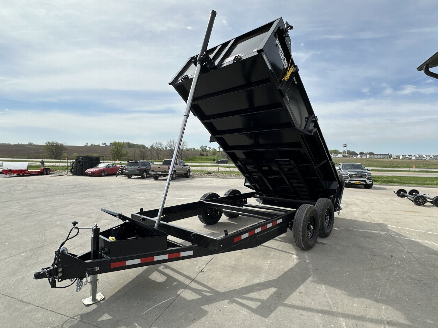 New 2025 Bird Dog 14ft 14k Telescopic Dump Trailer for sale in De Soto, IA
