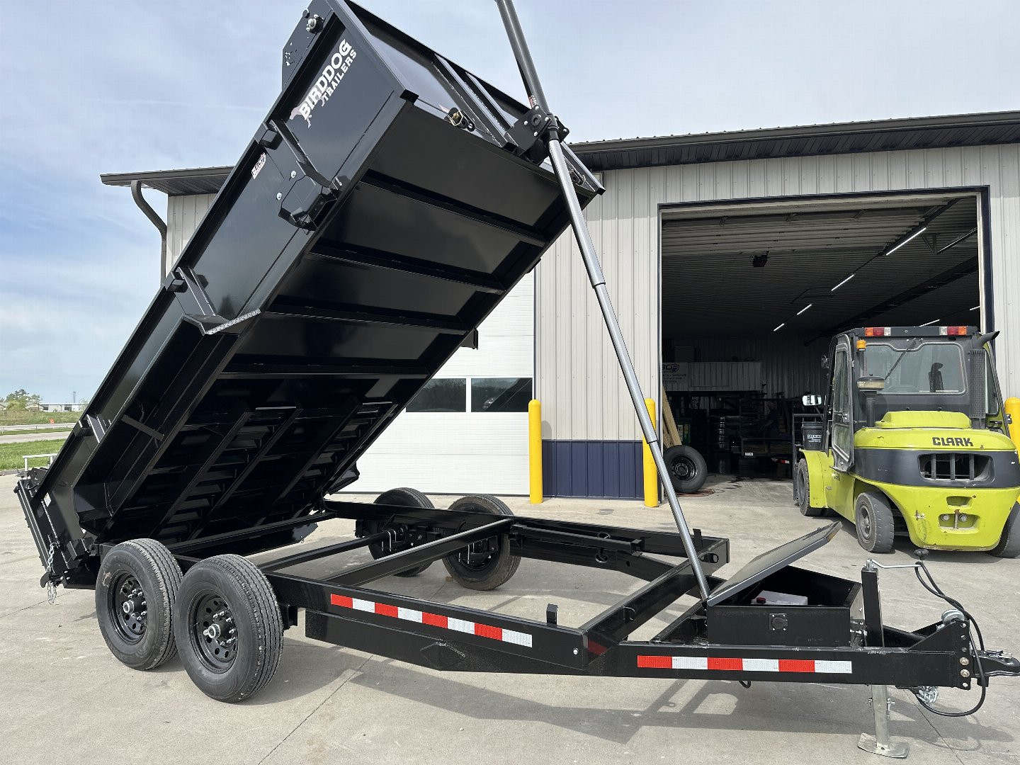 New 2025 Bird Dog 14ft 14k Telescopic Dump Trailer for sale in De Soto, IA