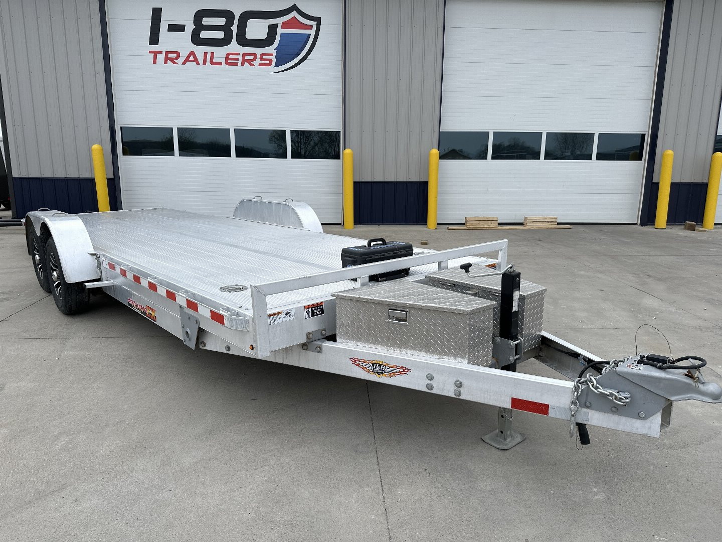 Used 2023 H&H Trailers Aluminum 82"x22' 10k Electric Tilt Speed Loader ...