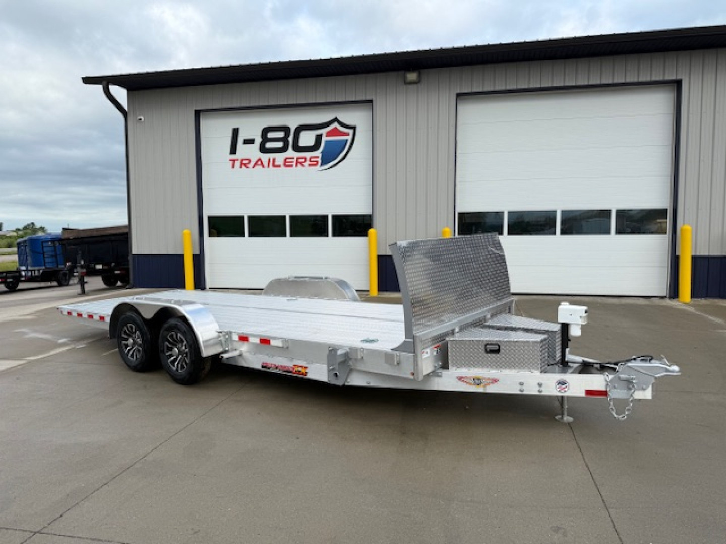 New 2025 Aluminum H&H Trailers 82"x20' 10k Electric Tilt Speed Loader ...