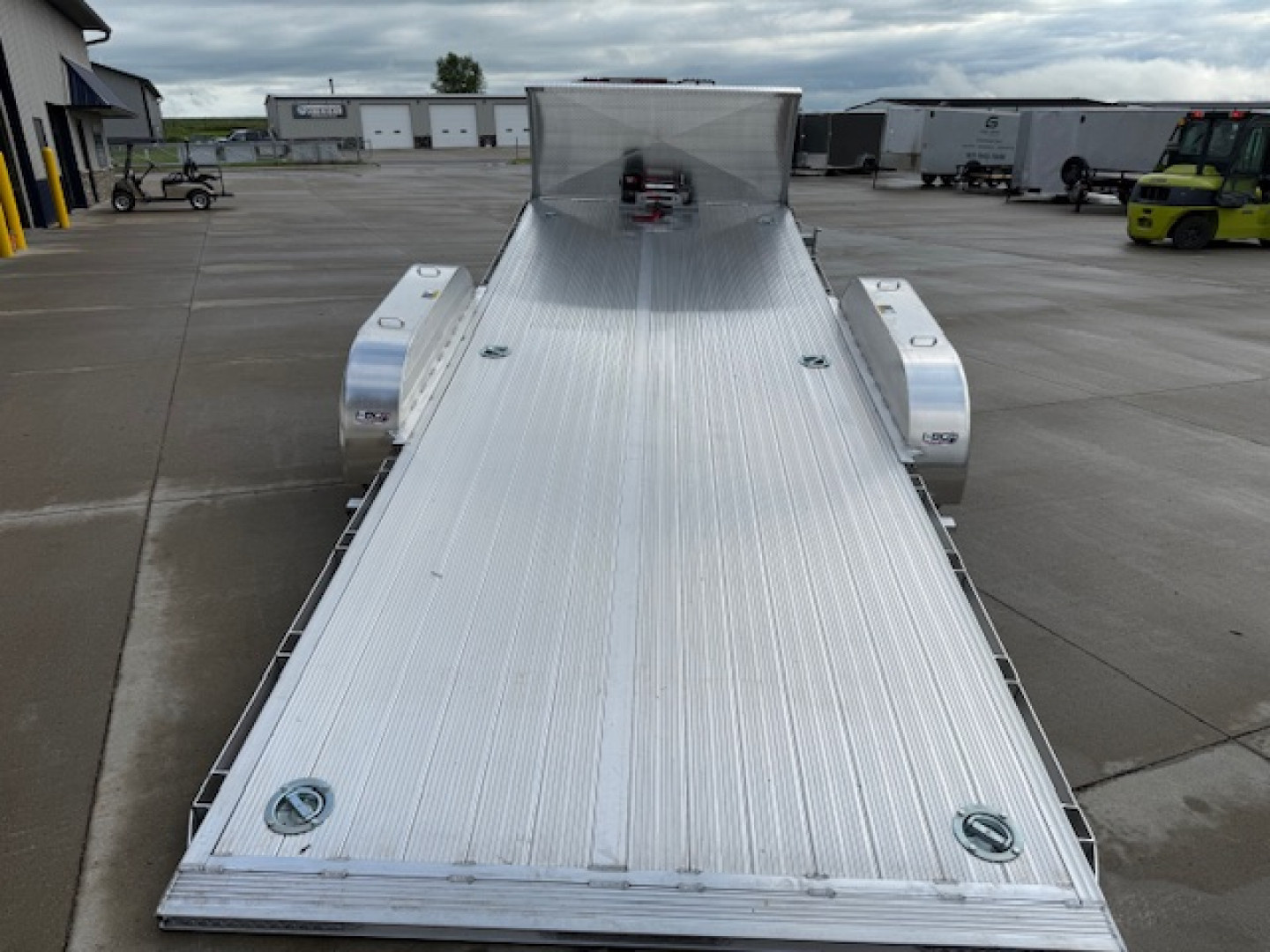 New 2025 Aluminum H&H Trailers 82"x20' 10k Electric Tilt Speed Loader ...