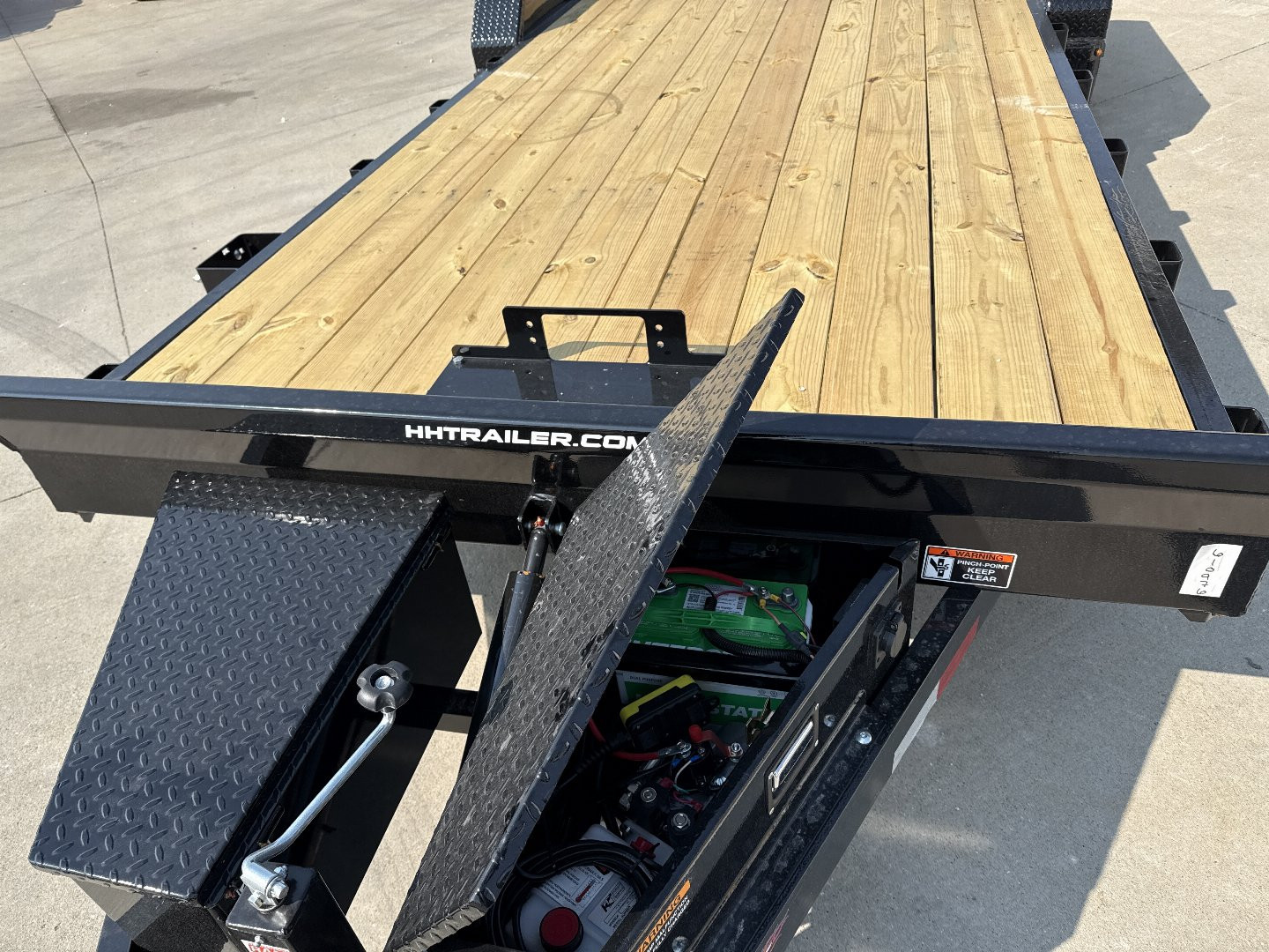 New 2025 H&H Trailers 82"x24' 10k Electric Tilt Speed Loader Car Hauler ...