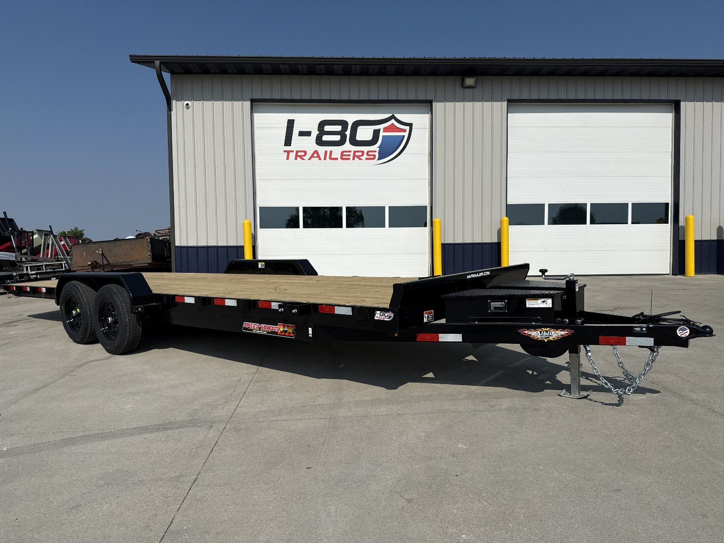 New 2025 H&H Trailers 82"x24' 10k Electric Tilt Speed Loader Car Hauler ...