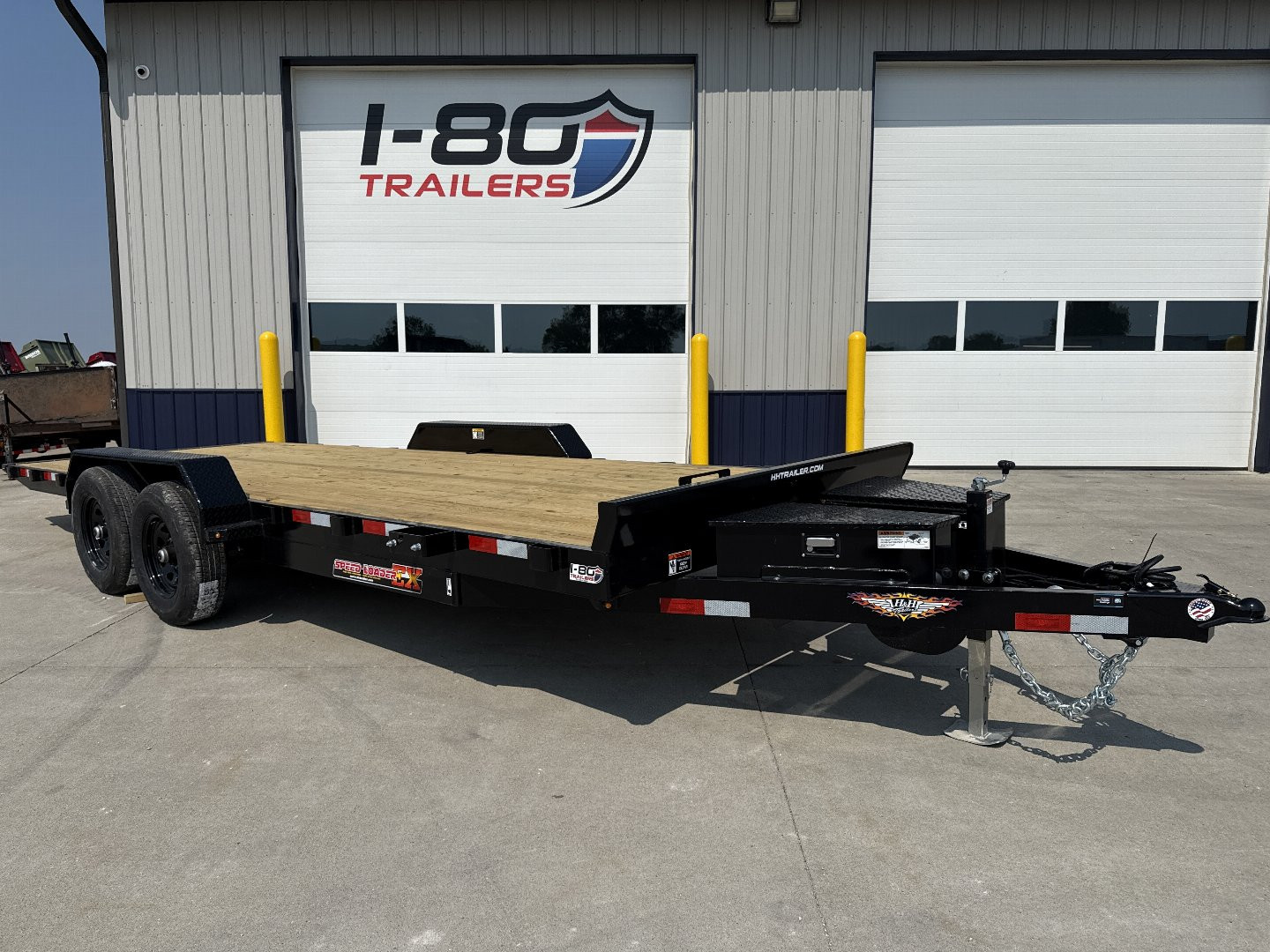 New 2025 H&H Trailers 82"x20' 10k Electric Tilt Speed Loader Car Hauler ...