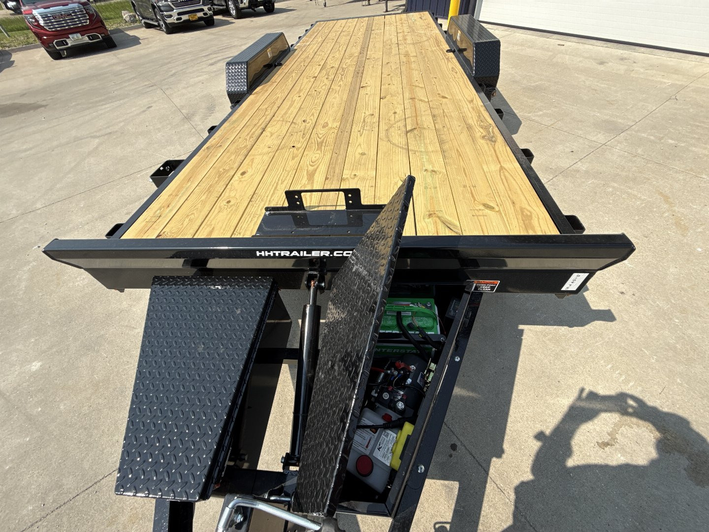 New 2025 H&H Trailers 82"x20' 10k Electric Tilt Speed Loader Car Hauler ...
