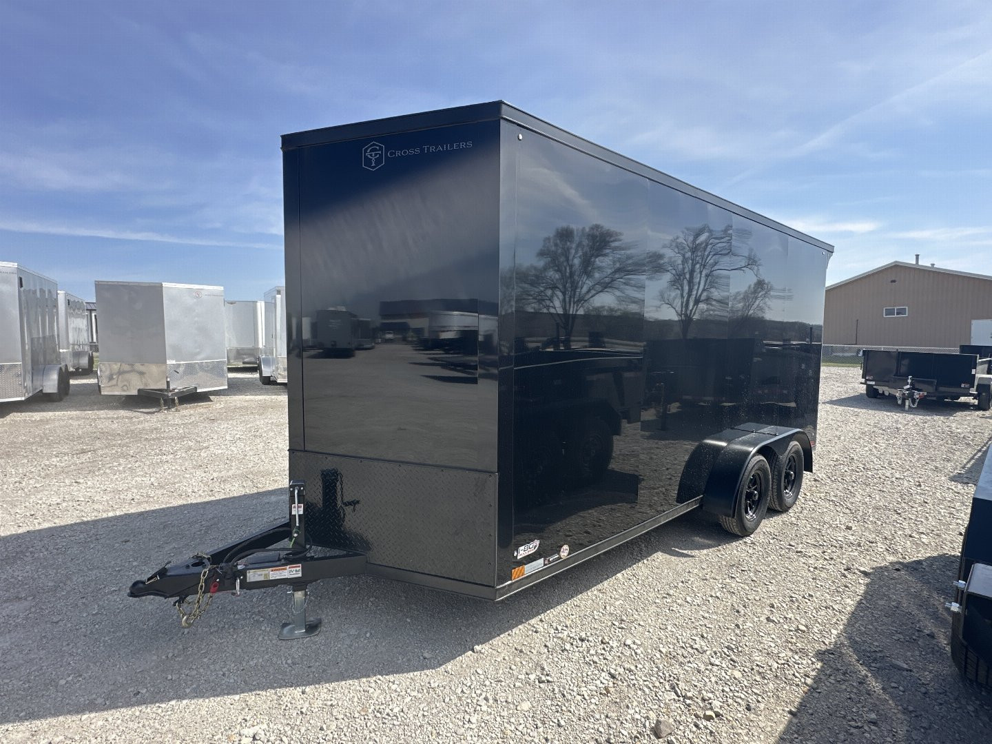 New 2025 Cross Trailers 7'x16' 7k Alpha Series Enclosed Cargo Trailer ...