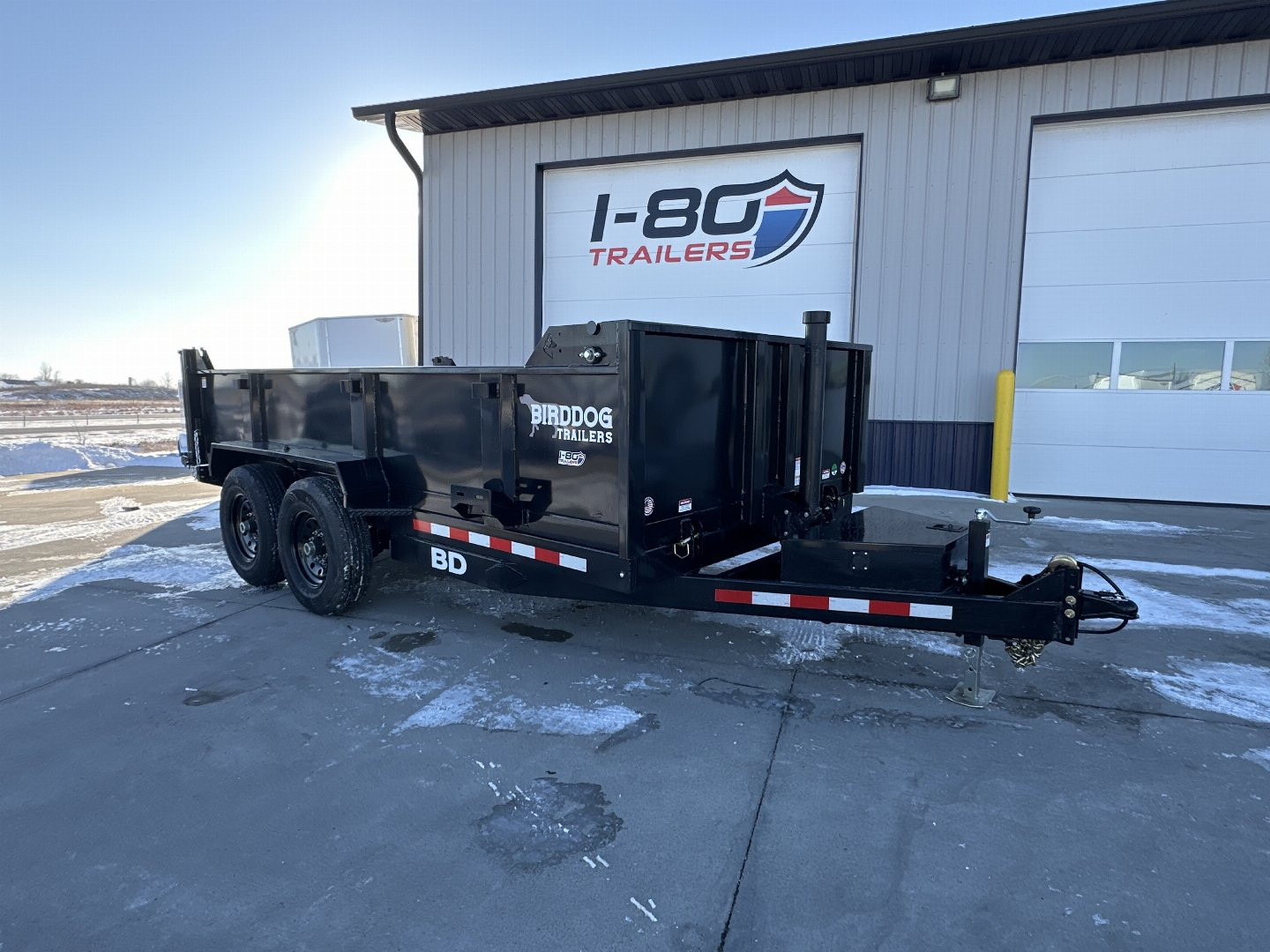 New 2025 Watchdog Trailers 7'x14' 15.4k Bird Dog Telescopic Dump ...