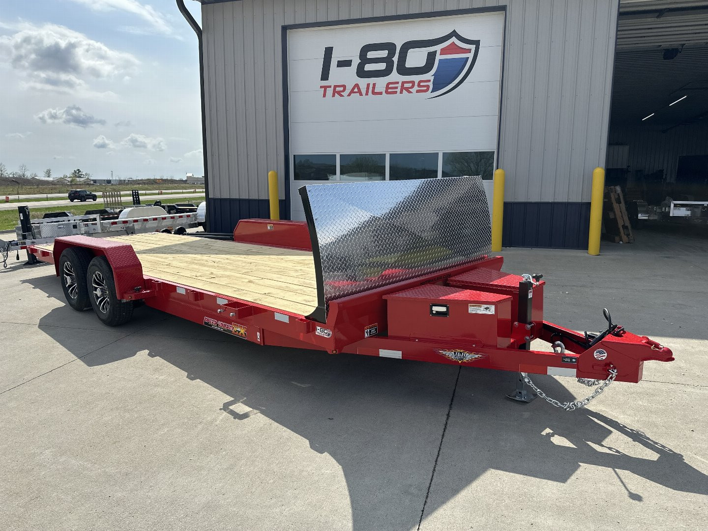 New 2025 H&H Trailers 82"x22' 10k EX Speed Loader Car Hauler Trailer ...