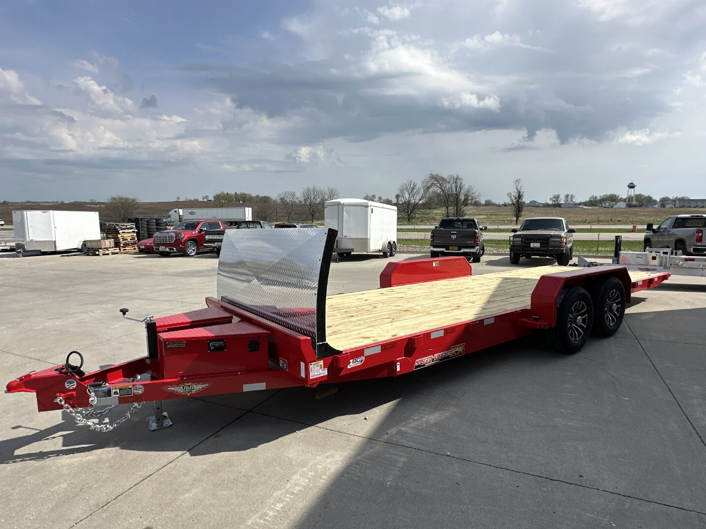 New 2025 H&H Trailers 82"x22' 10k EX Speed Loader Car Hauler Trailer
