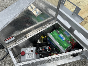 New 2025 Aluminum H&H Trailers 82"x20' 10k Electric Tilt Speed Loader ...