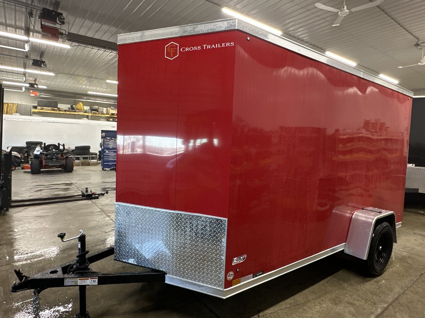 New 2025 Cross Trailers 6'x12' 3k Alpha Series Enclosed Cargo Trailer ...