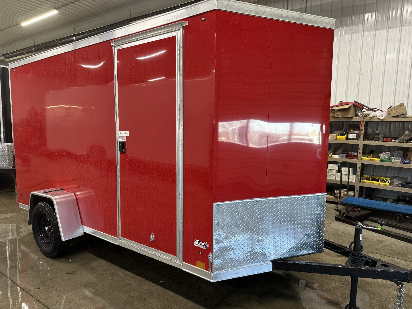 New 2025 Cross Trailers 6'x12' 3k Alpha Series Enclosed Cargo Trailer ...