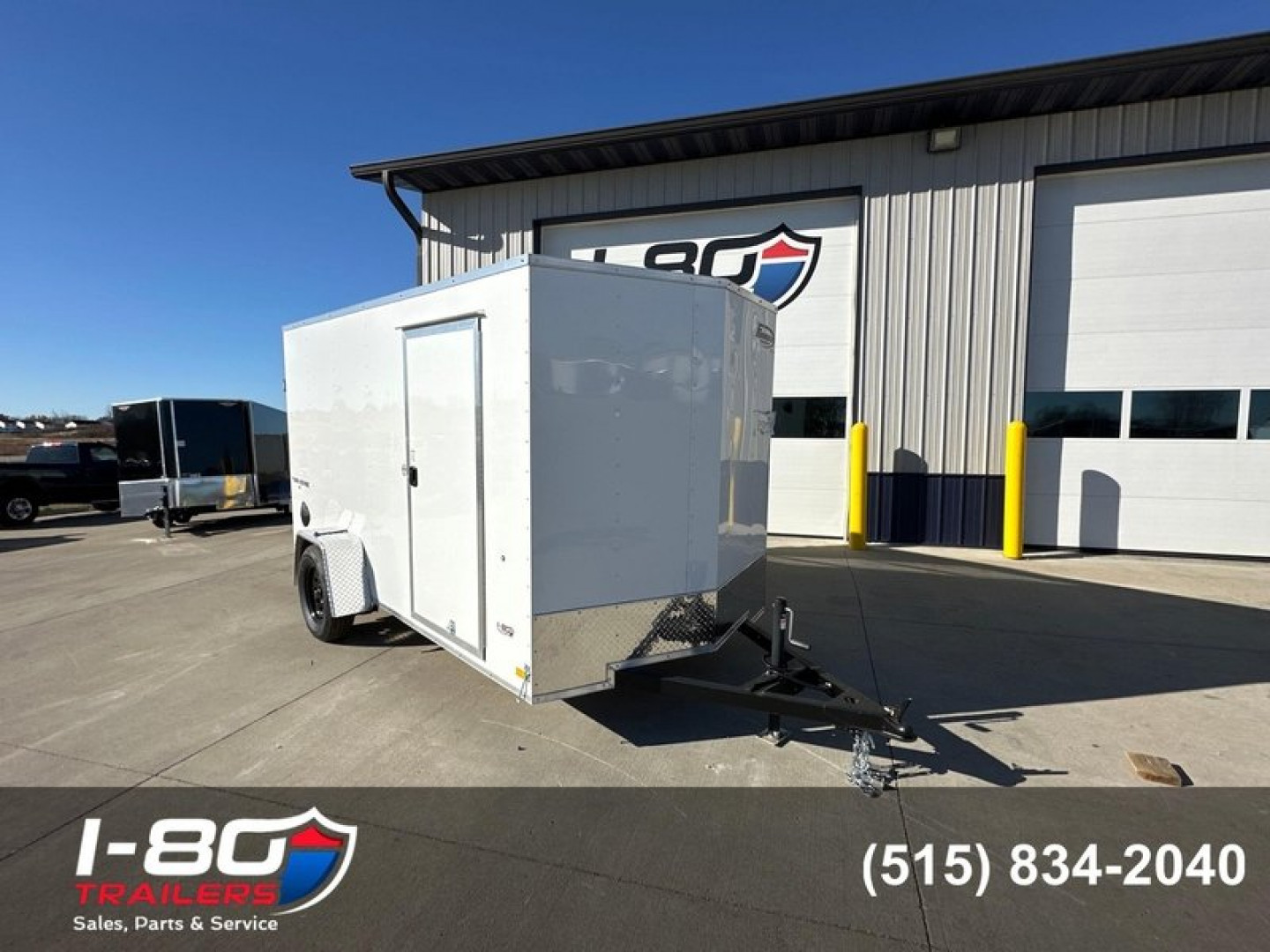New 2024 Formula Trailers Traverse 6'x12' 3k Flat Top V-Nose Enclosed ...