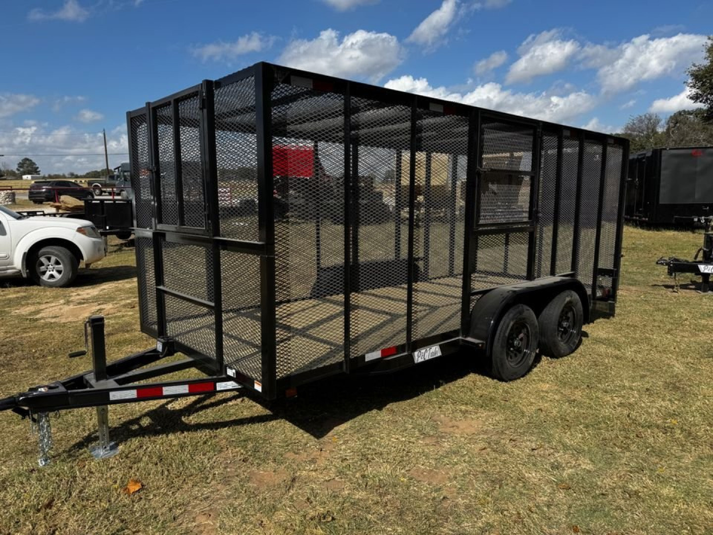 New 2025 P&C Trailers 16' Trash Trailer for sale in Rhome, TX