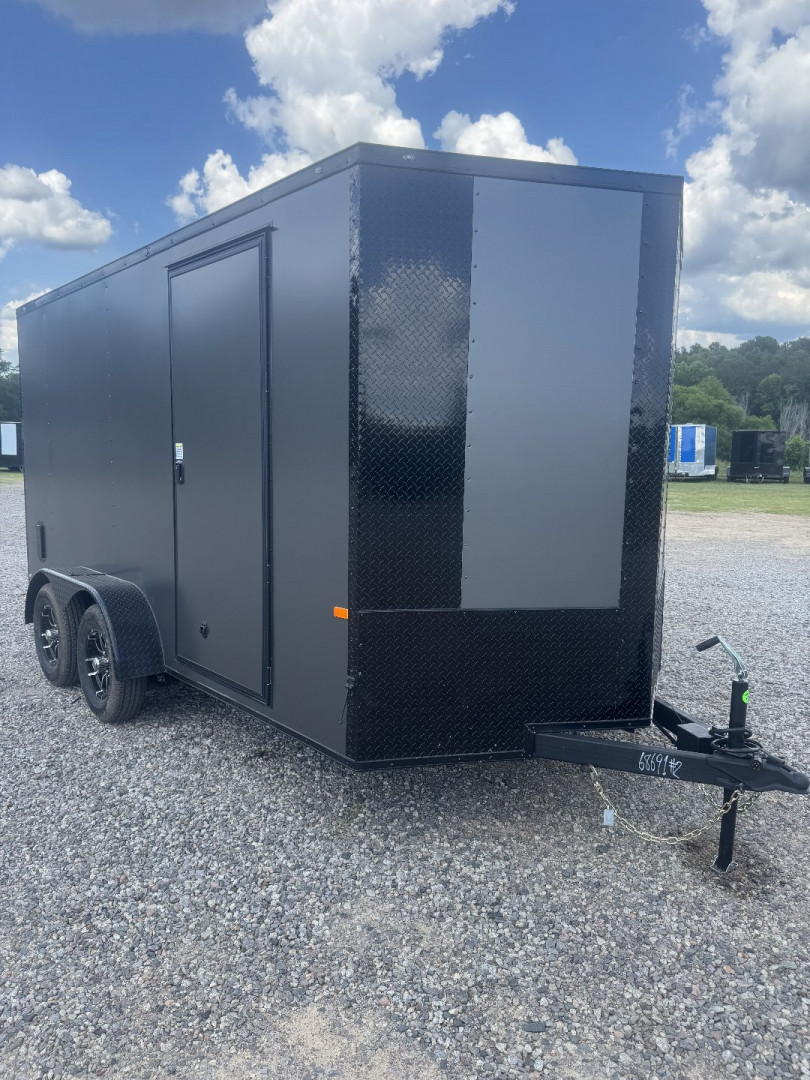 New 2026 Rock Solid Cargo 7 x 14 7k Enclosed Trailer
