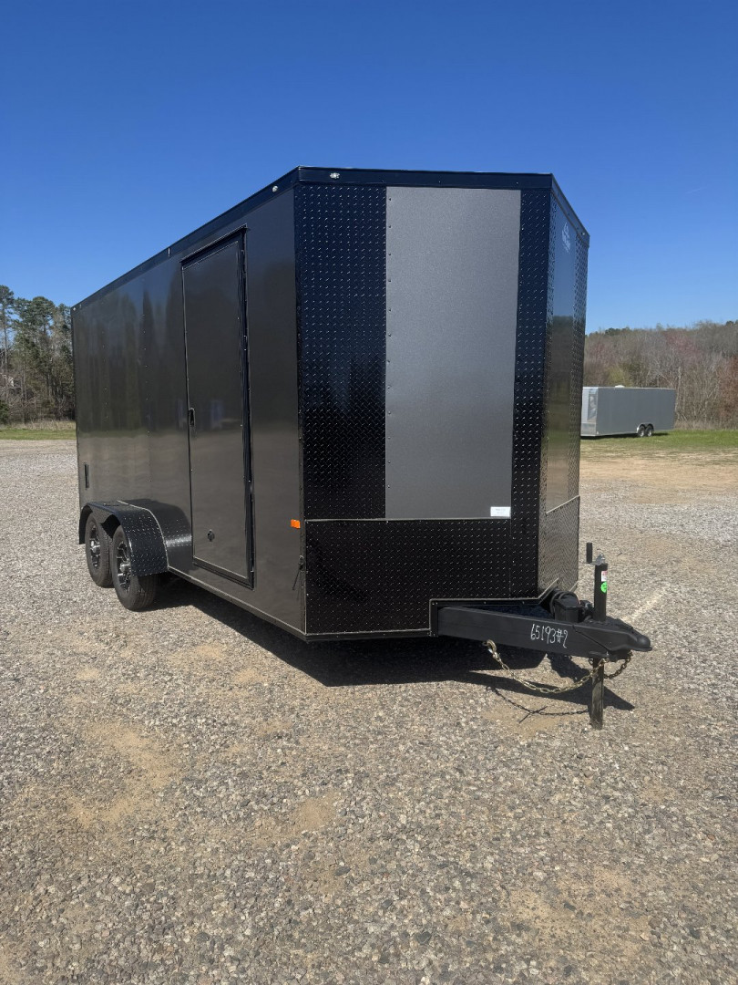 New 2025 Rock Solid Cargo 7x16 7k Enclosed Trailer