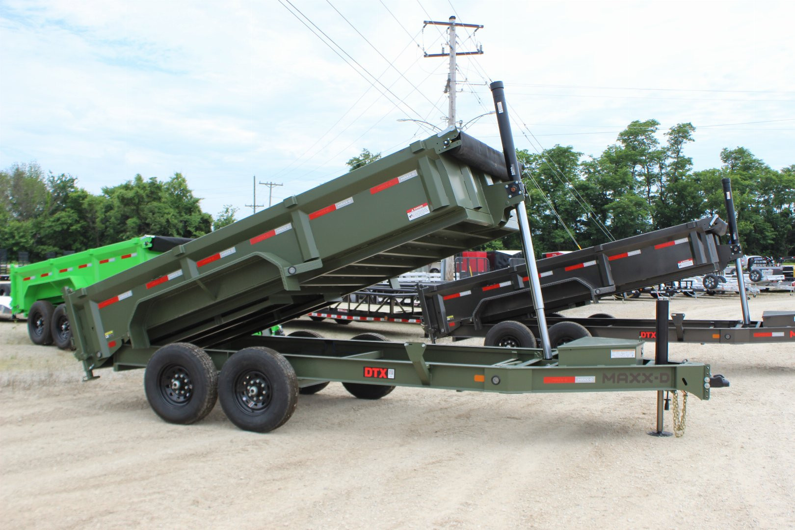 New 2026 MAXX-D DTX 14' BP Dump Trailer for sale in Versailles, MO