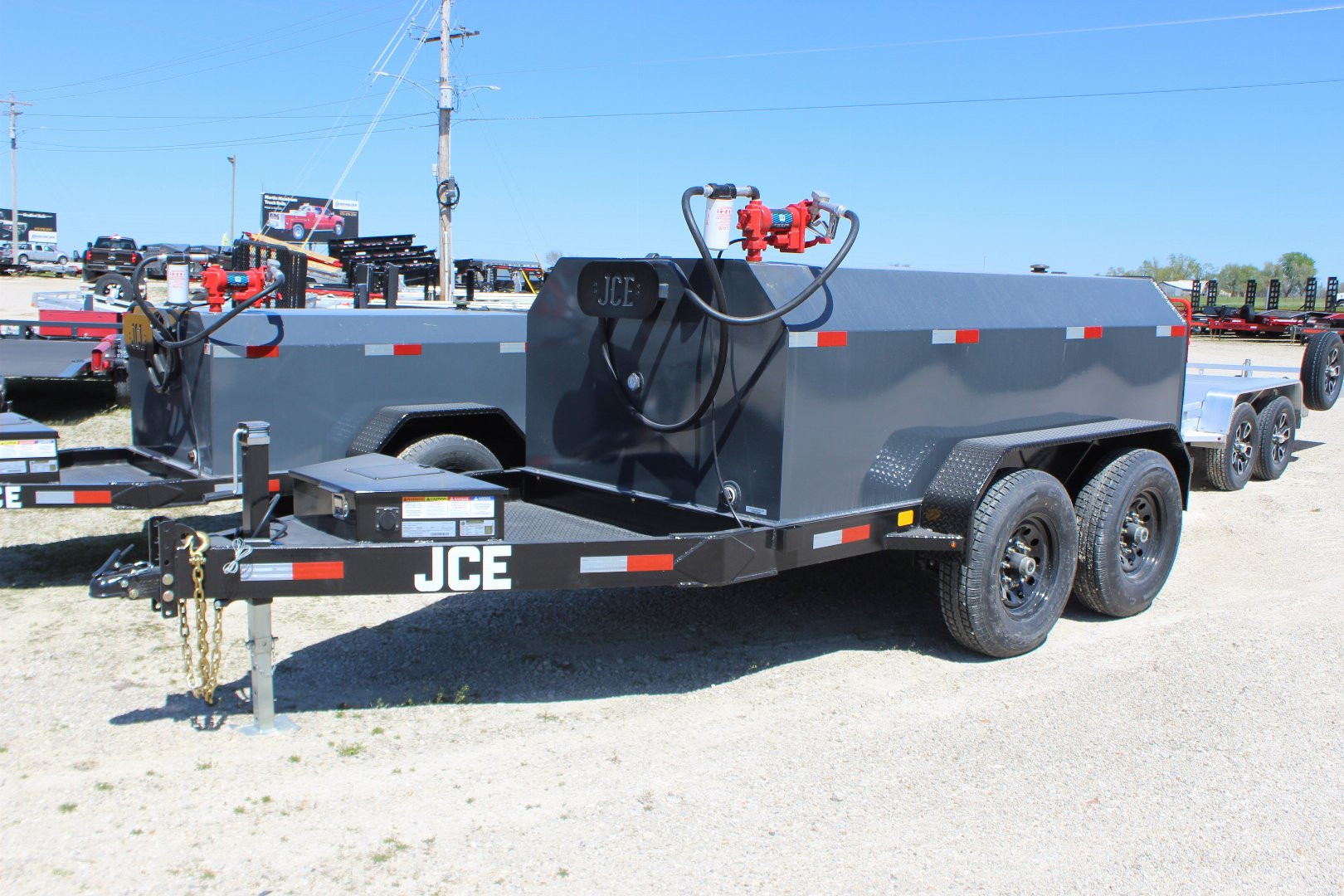 New 2025 JCE 990 Gallon Fuel Trailer