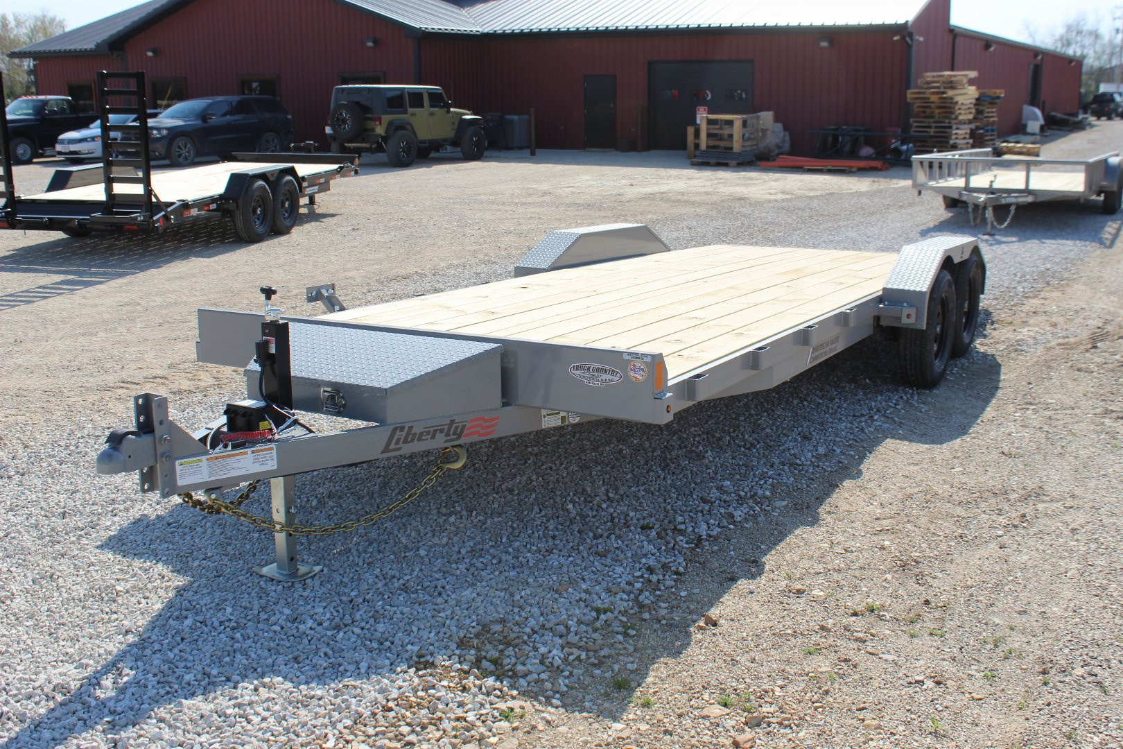 New 2025 Liberty 20' carhauler trailer