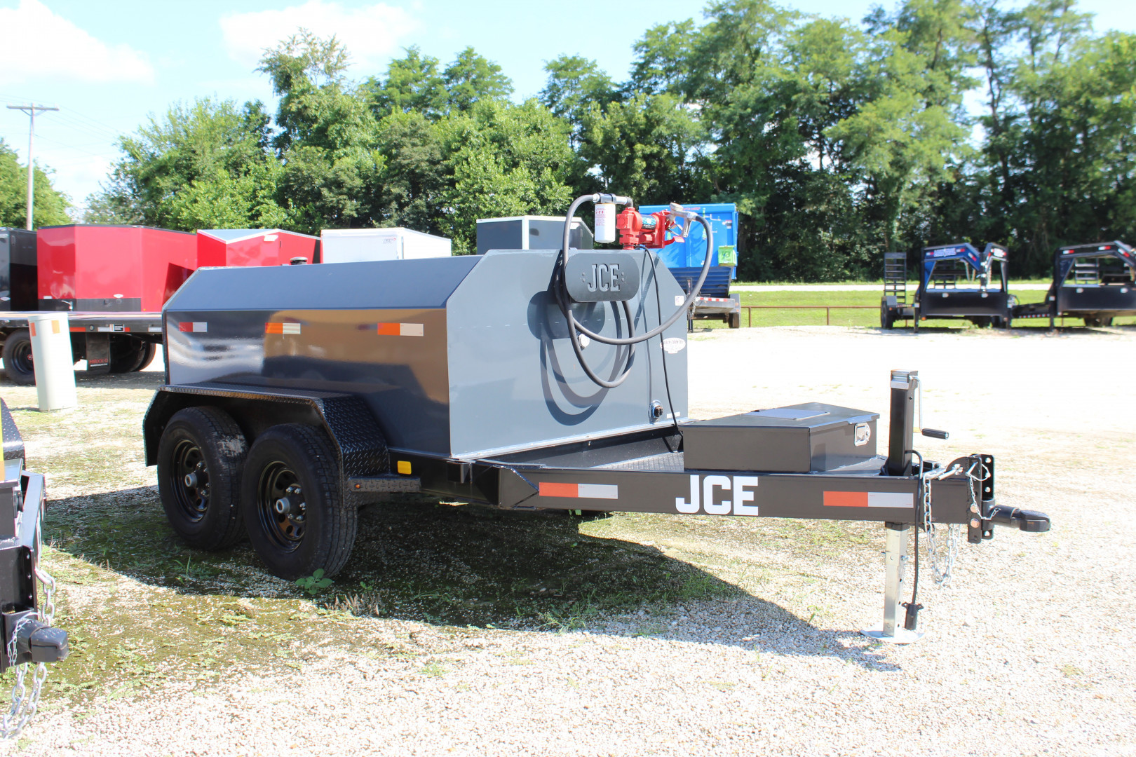 New 2025 JCE 750 Gal. Fuel Trailer