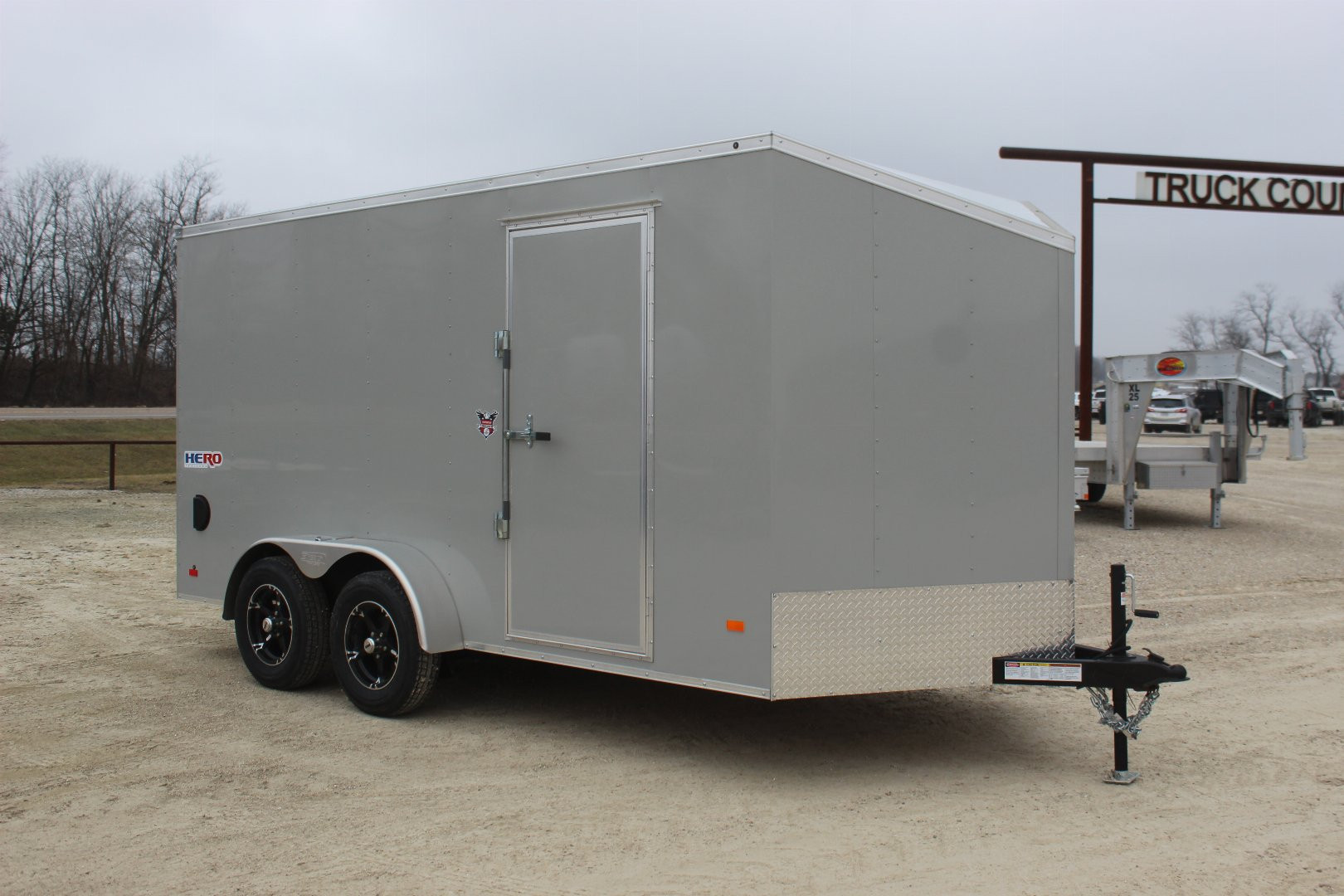 New 2025 Bravo 7 x14 Hero Cargo Enclosed Trailer for sale in Versailles, MO