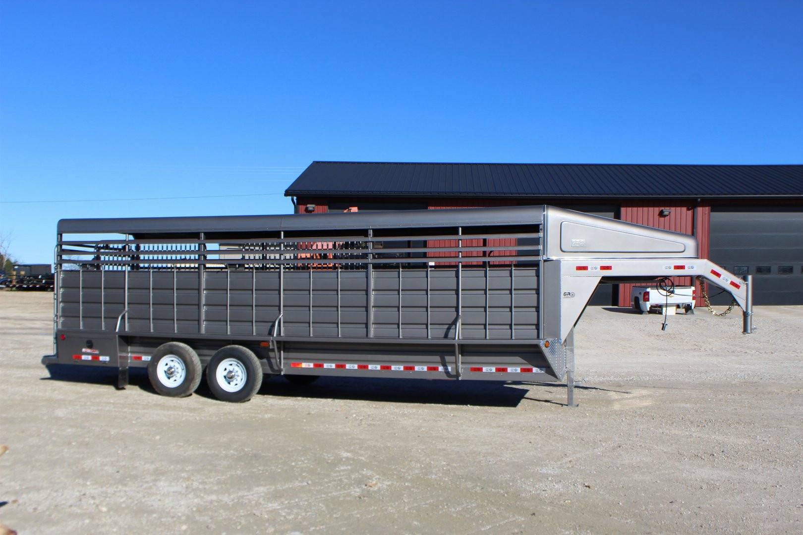 New 2025 GR TRAILERS 6.8' x 24' Gooseneck Livestock Trailer for sale in ...