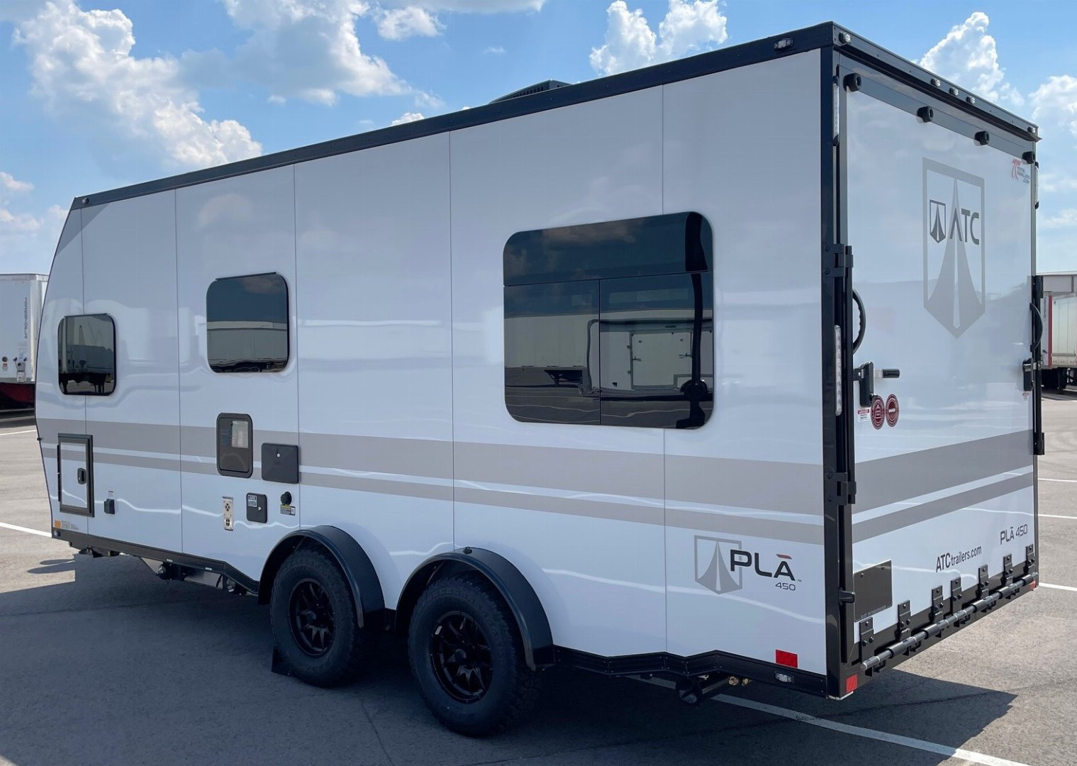 New 2025 ATC PLa 450 (2011) Polar White Toy Hauler