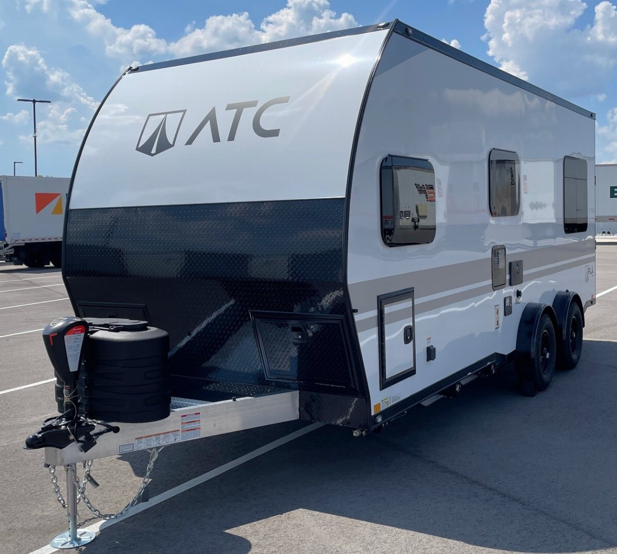 New 2025 ATC PLa 450 (2011) Polar White Toy Hauler