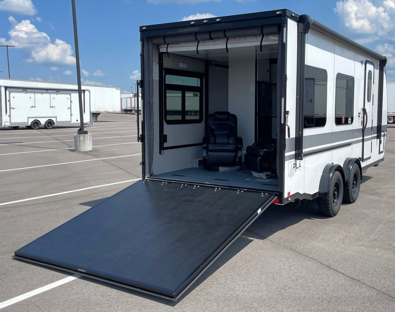 New 2025 ATC PLa 450 (2011) Polar White Toy Hauler