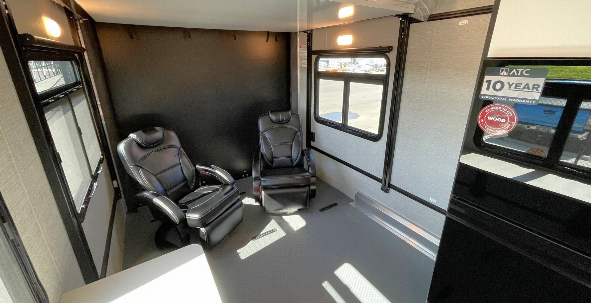 New 2025 ATC PLa 450 (2011) Polar White Toy Hauler