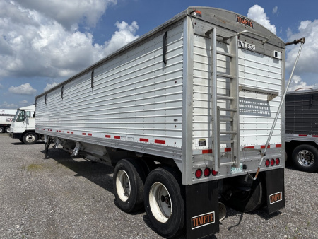 Used 2021 TIMPTE 42x96x78 Hi Flow Tubes Hopper Trailer