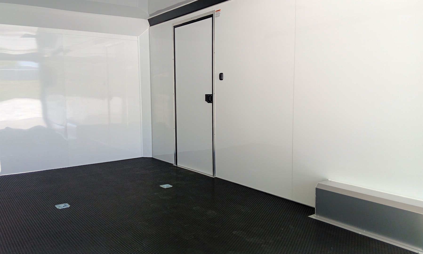 New CLEARANCE! ATC 8.5 x 24' White Car Hauler / Racing Trailer w/ Spare ...