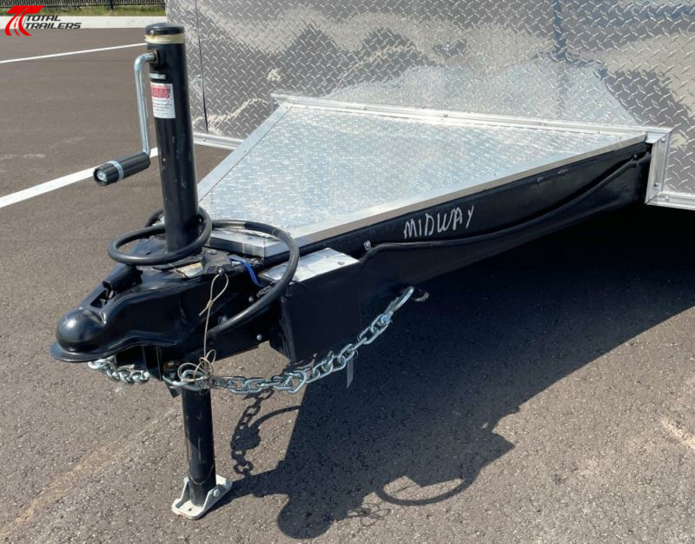 New 7x12 Fiber Optic Splicing Trailer w/ Counters, Cabinets, Scene ...