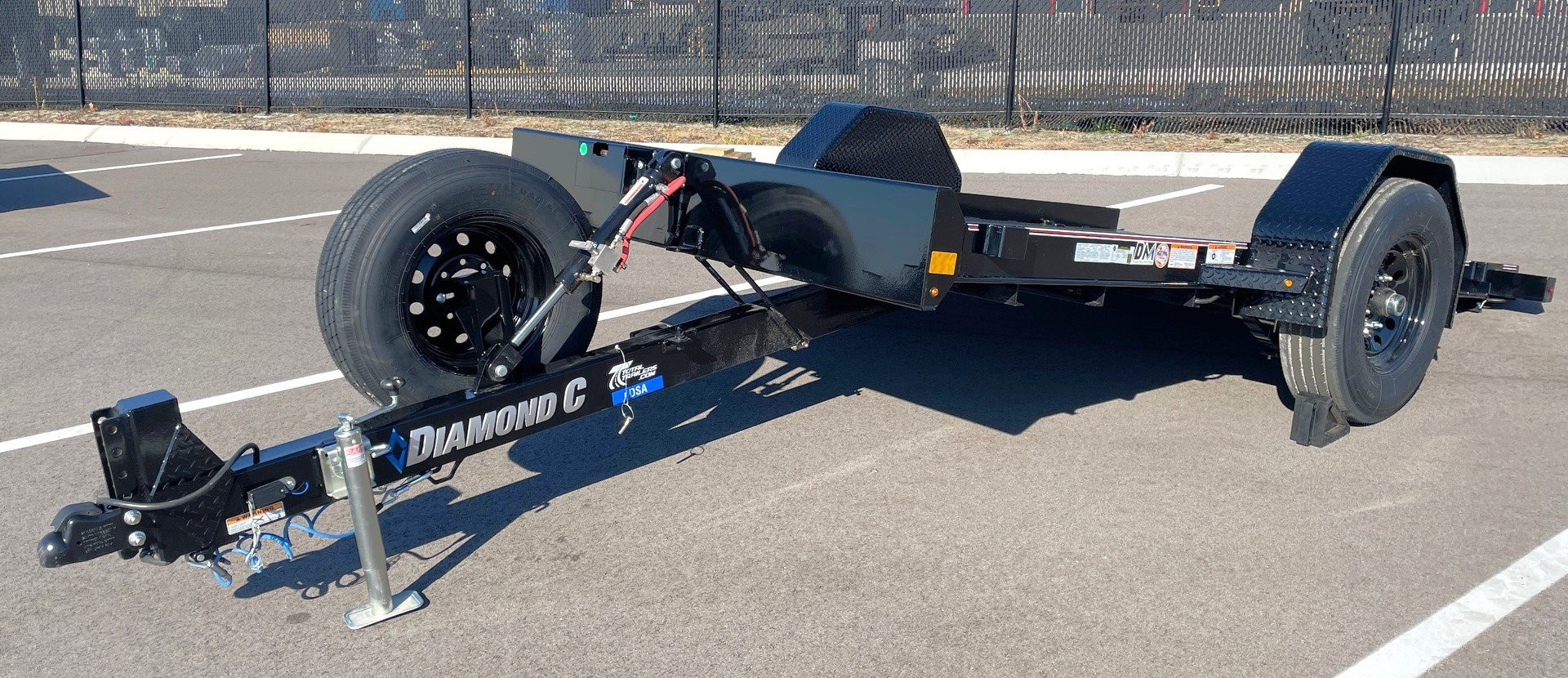 New Diamond C Trailers 77 x 12 DSA 7000lb (GVWR) Scissor Lift Tilt ...