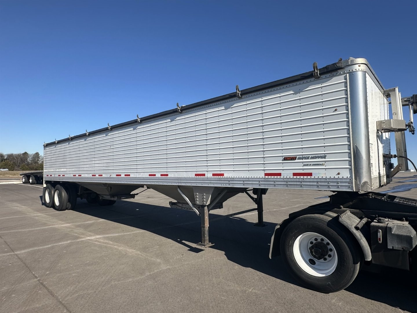 Used $42000 -$1500/ Mo. Timpte 42'x96"x66" Hopper Semi Trailer--For ...