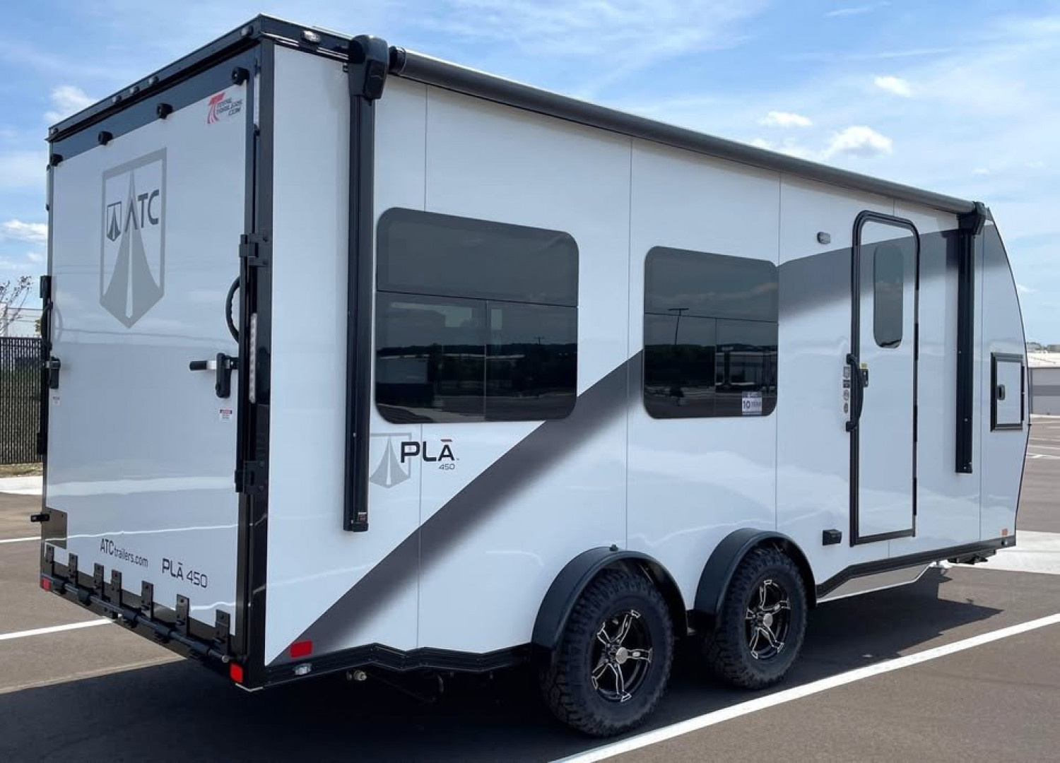 New CLEARANCE! ATC PLA 450 (2016) Aluminum Toy Hauler- Half Ton Towable