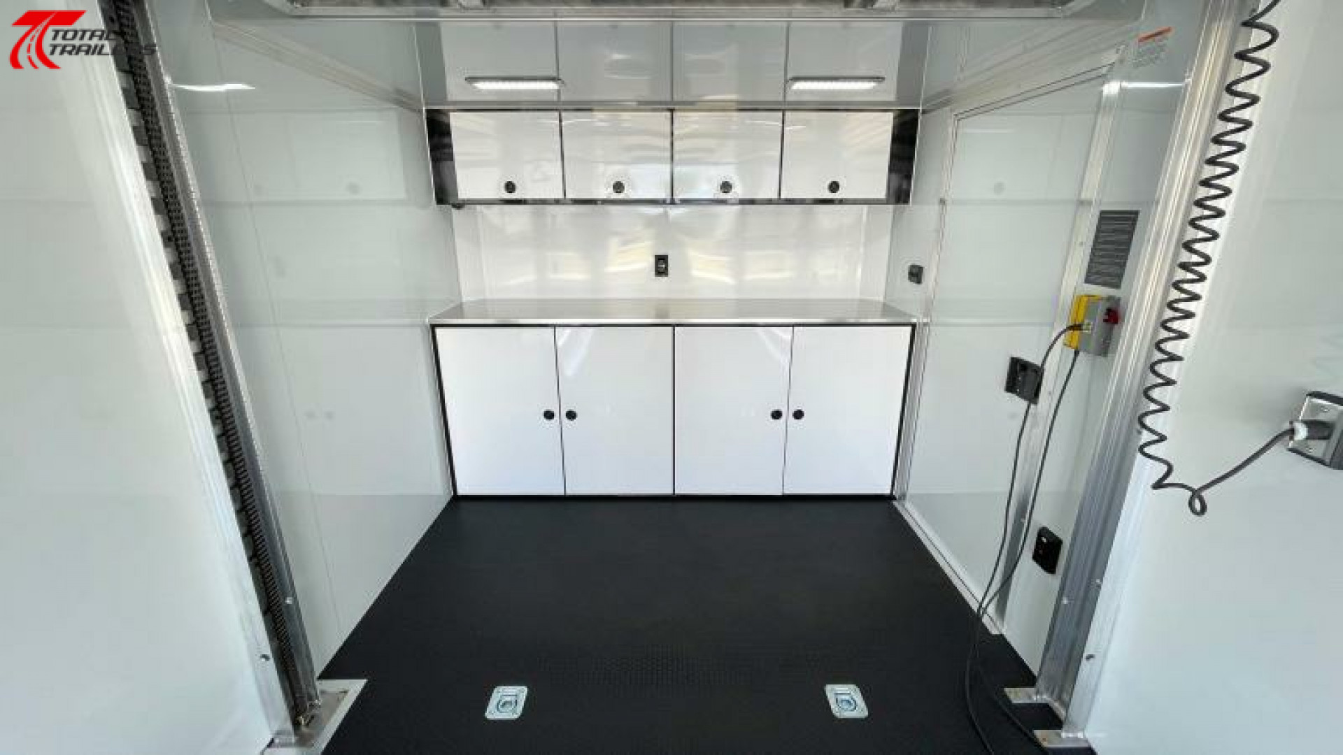 New ATC 8.5 x 22 Aluminum Stacker Trailer, Tilt Lift, Hydraulic Jack ...