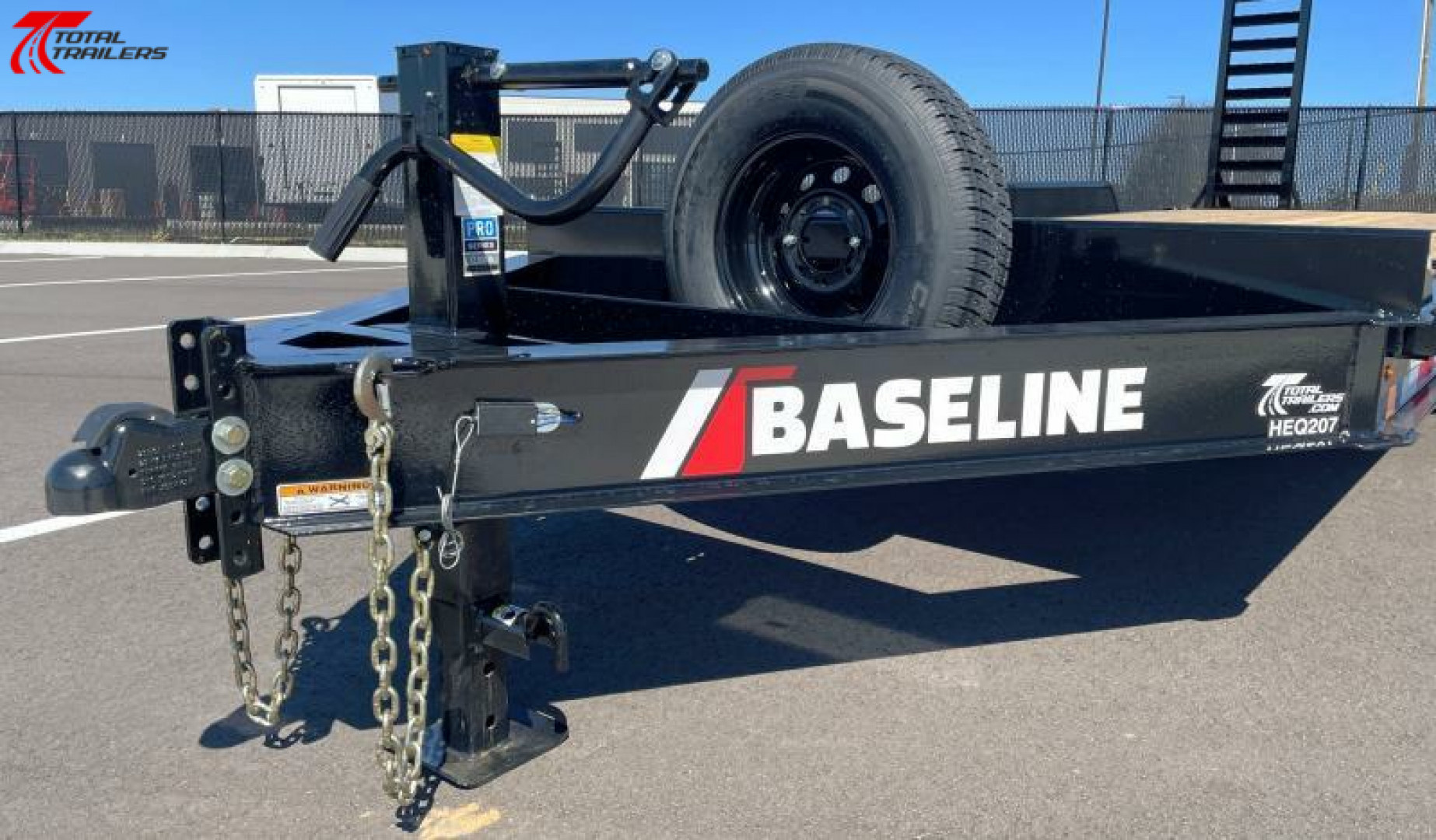 New Diamond C Baseline 20' 14,000LB Equipment Trailer, 10 Ply Tires ...