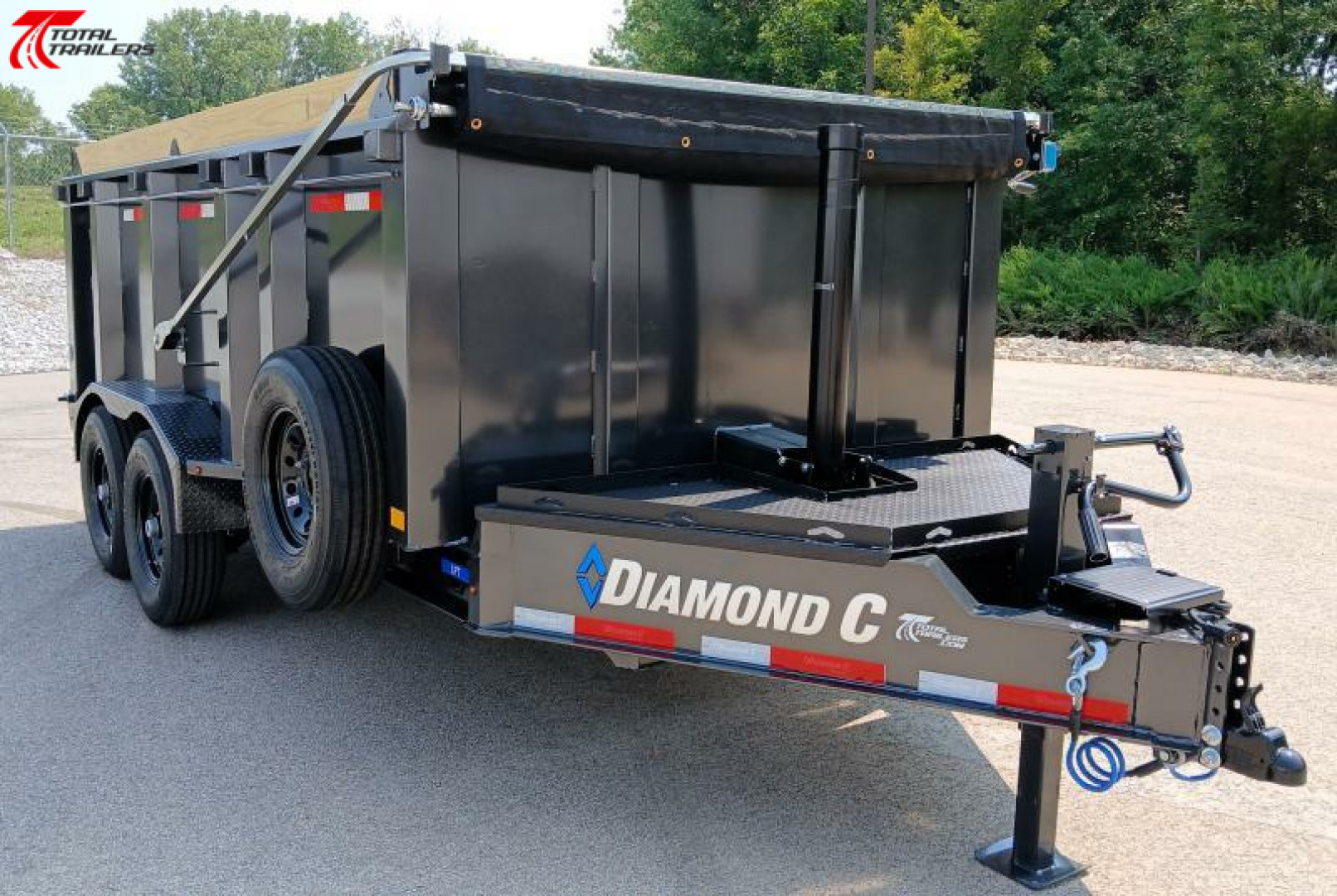 New 2026 Diamond C Trailers LPT-207-14' 14,900lb (GVWR) Dump Trailer ...