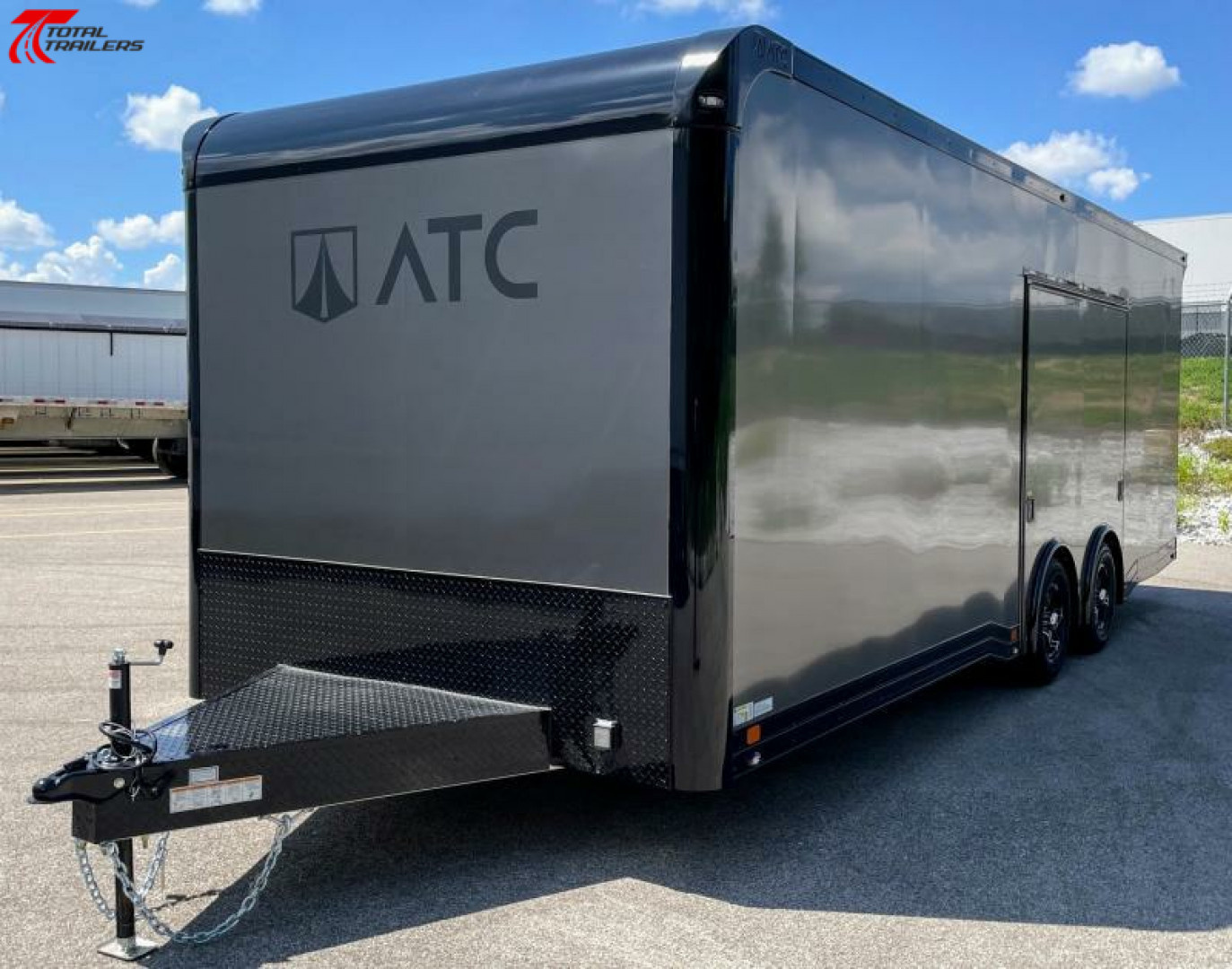New ATC Black 8.5 x 24 ROM 500 Car / Race Trailer Car / Racing Trailer