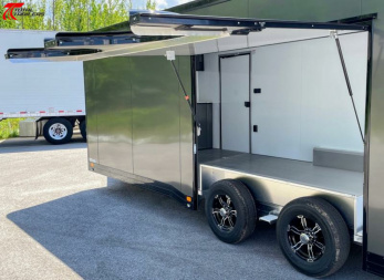 New ATC Black 8.5 x 24 ROM 500 Car / Race Trailer Car / Racing Trailer