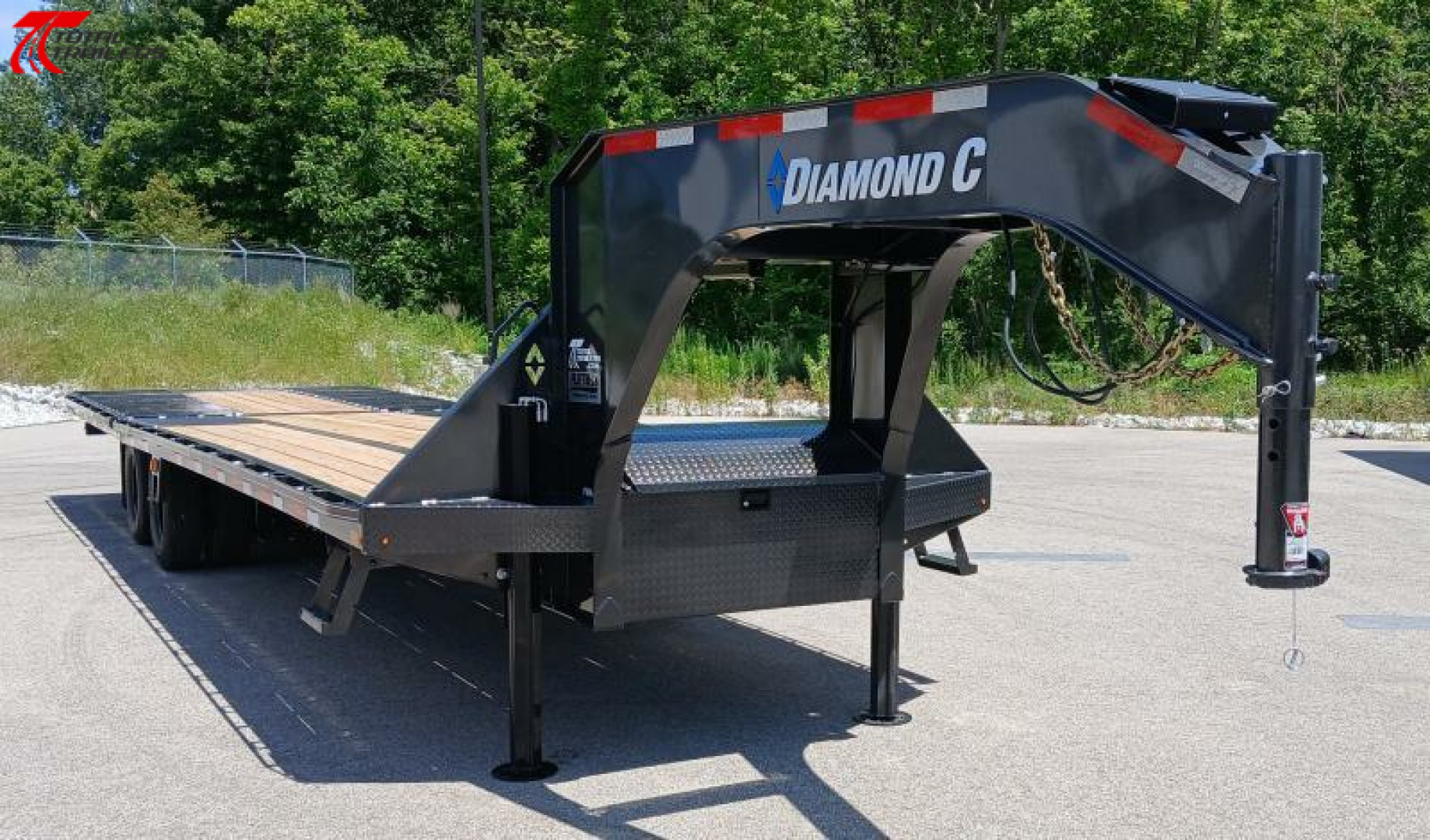 New Diamond C Fmax212 32 Flatbed Gooseneck Trailer 25 900lb Hydraulic